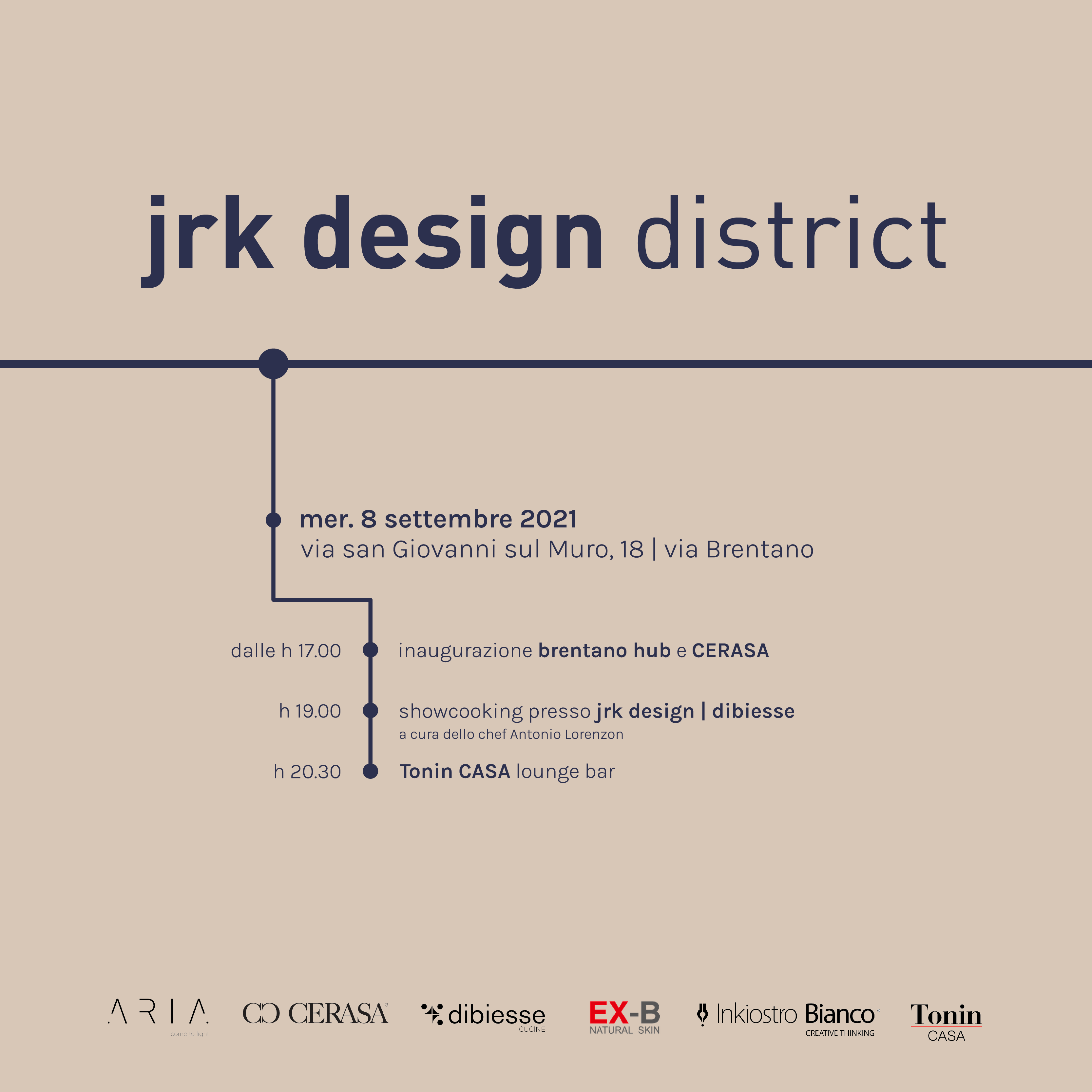 Save the date - Fuorisalone - jrk design